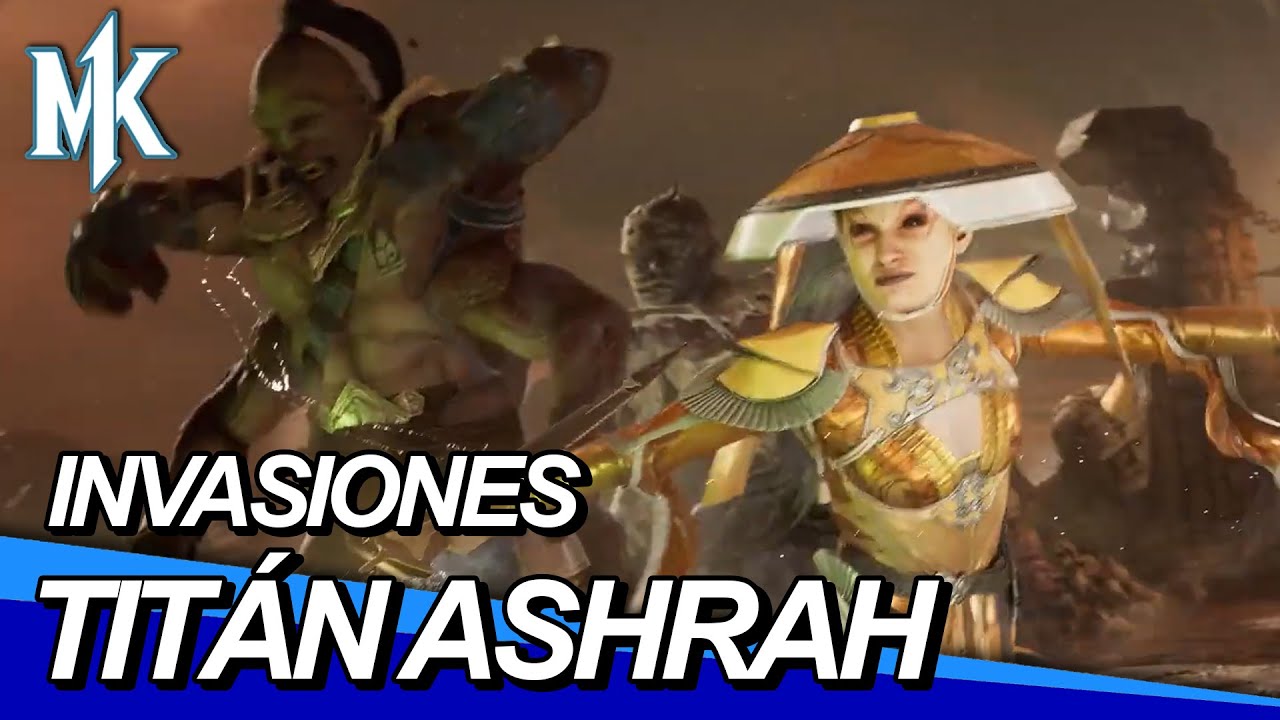 MORTAL KOMBAT 1 – Invasiones: Pirámide: Titán Ashrah | GAMEPLAY en ...