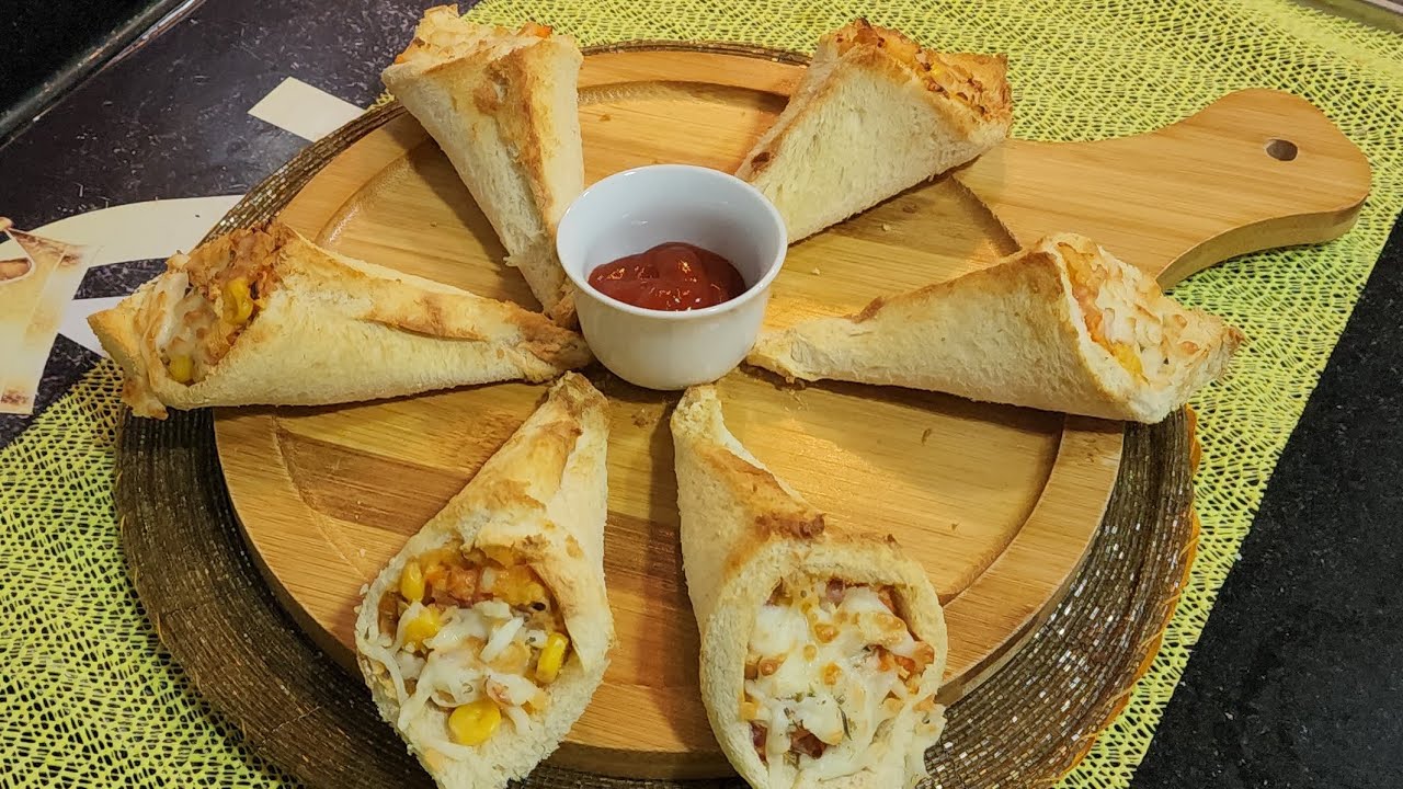 CONE🍦 PIZZA 🍕 l Pizza Cones l Cheesy Bread Pizza Cones l how to make ...