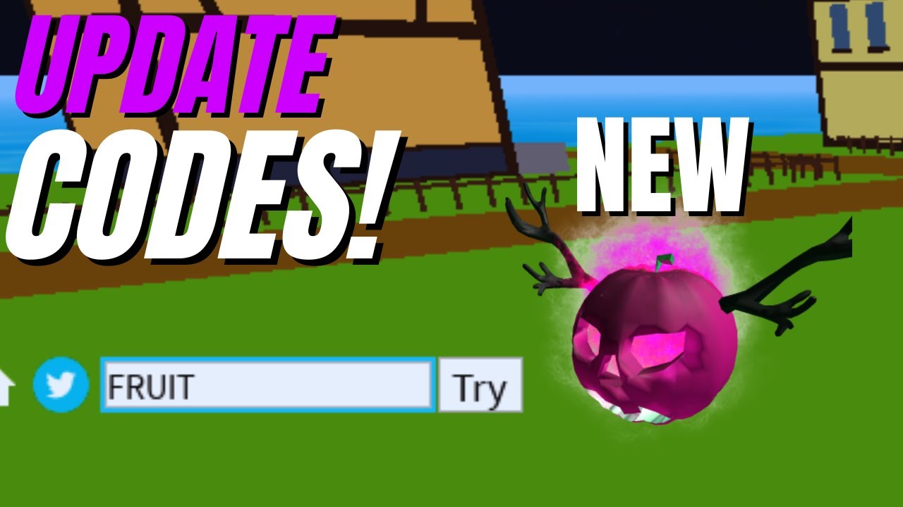 *NEW* UPDATE! CODES! FREE FRUIT* Blox Fruits ROBLOX - YouTube