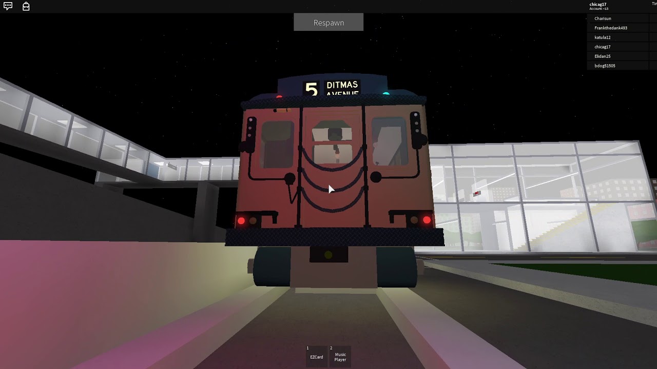 Roblox Subway Testing RARE: Nostalgia train - YouTube