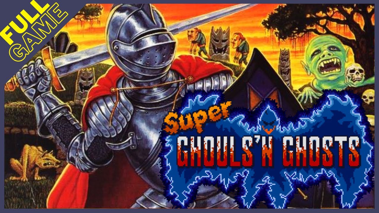 Super Ghouls'n Ghosts Longplay (SNES) - No Damage | Walkthrough - YouTube