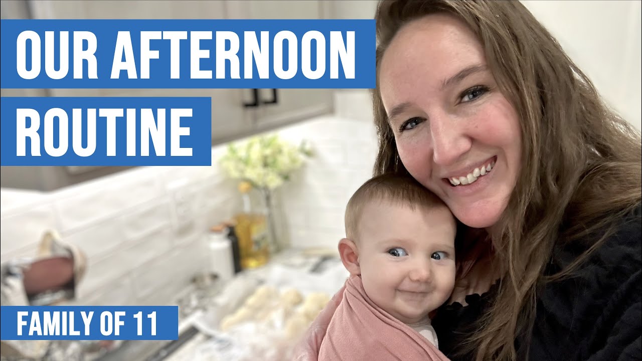 Our Afternoon Routine | Kids' Devotional Time | Clean Up | Dinner ...