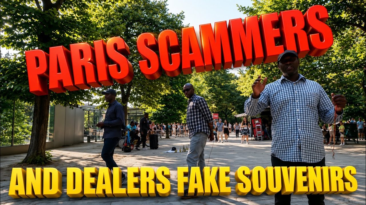 🇫🇷PARIS Eiffel Tower DEALERS AND SCAMMERS | FAKE SOUVENIRS 2025 | SCAM‼ ...
