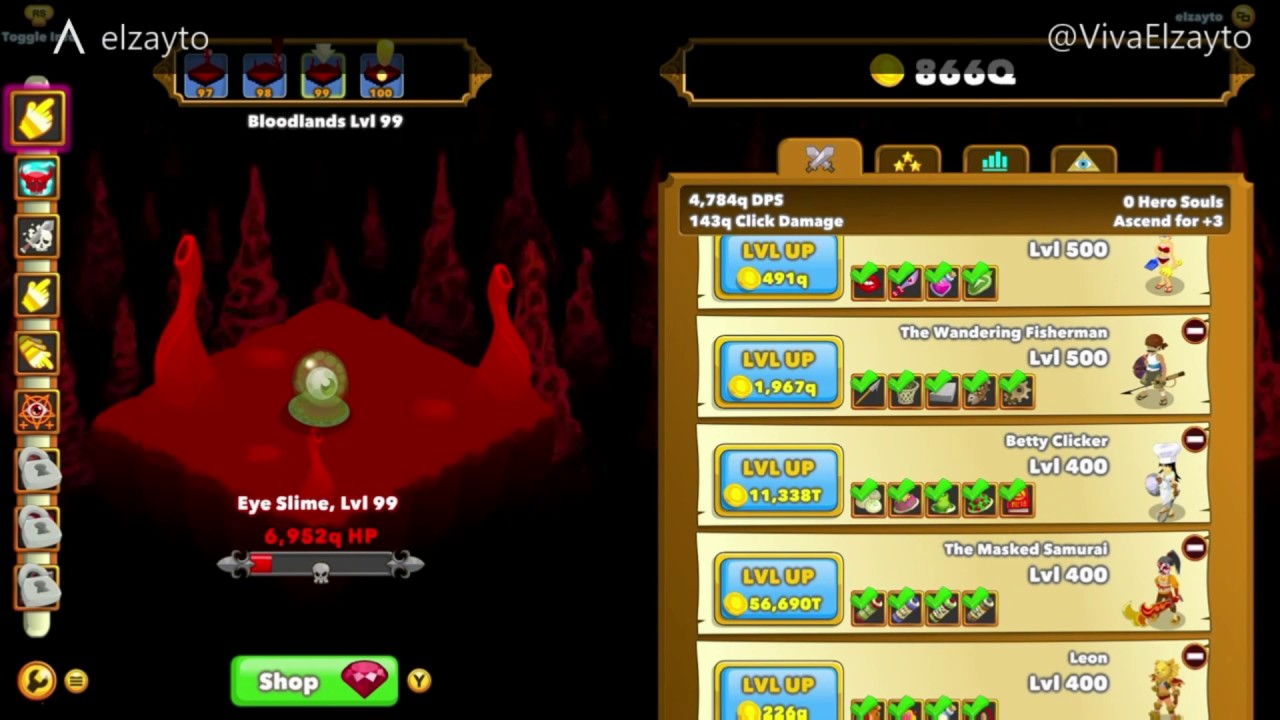 Clicker Heroes LEVEL 100 BOSS BATTLE! - YouTube