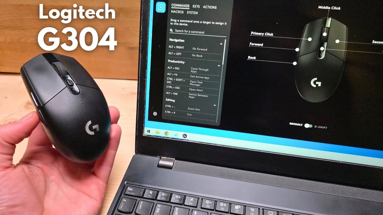 How to Connect Logitech G304 Wireless Mouse to PC / Laptop + Download ...