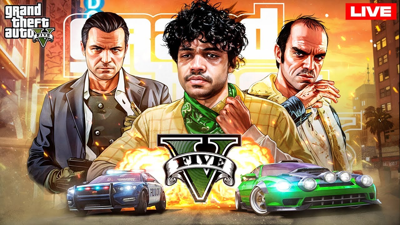 LOS SANTOS CRIME SIMULATOR | GTA 5 | LIVE #5 - YouTube