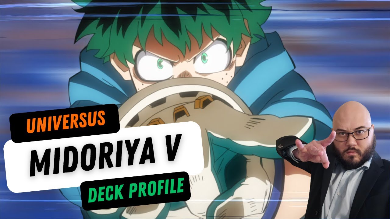 The Aspiring #1 Hero Izuku Midoriya V Deck Profile - YouTube