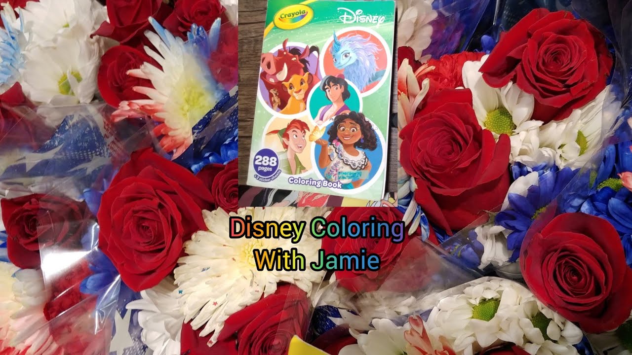 #disneycoloringwithjamie Hosted by Me ⚫🎀⚫ - YouTube