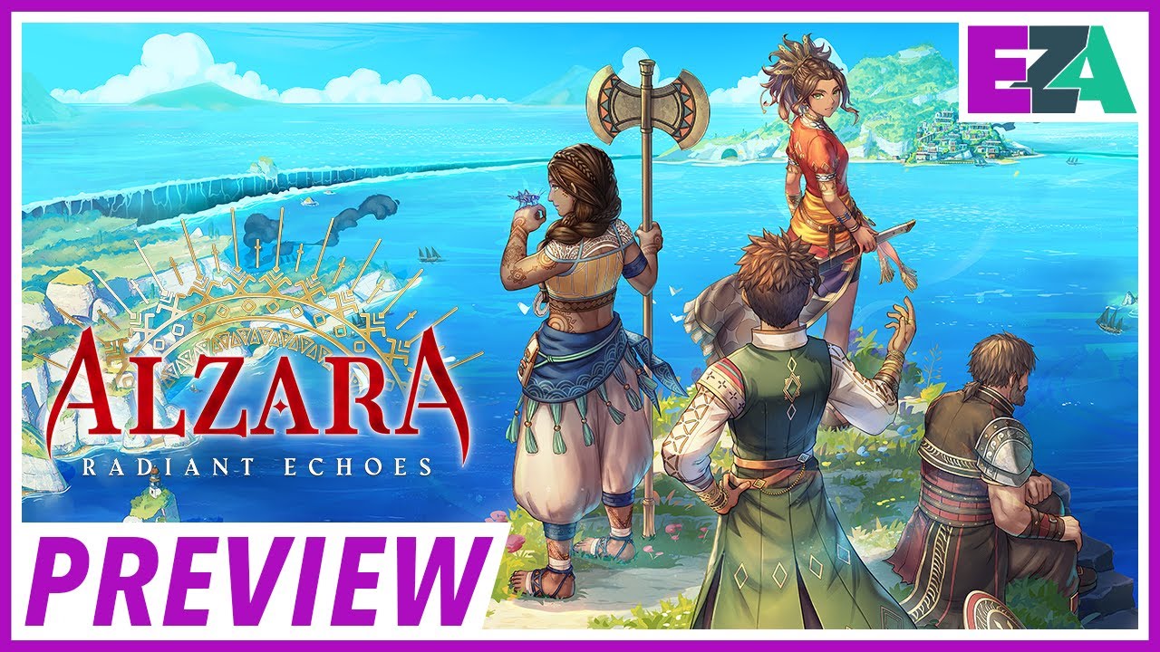 Alzara Radiant Echoes First Look - The World Needs More JRPGs - YouTube