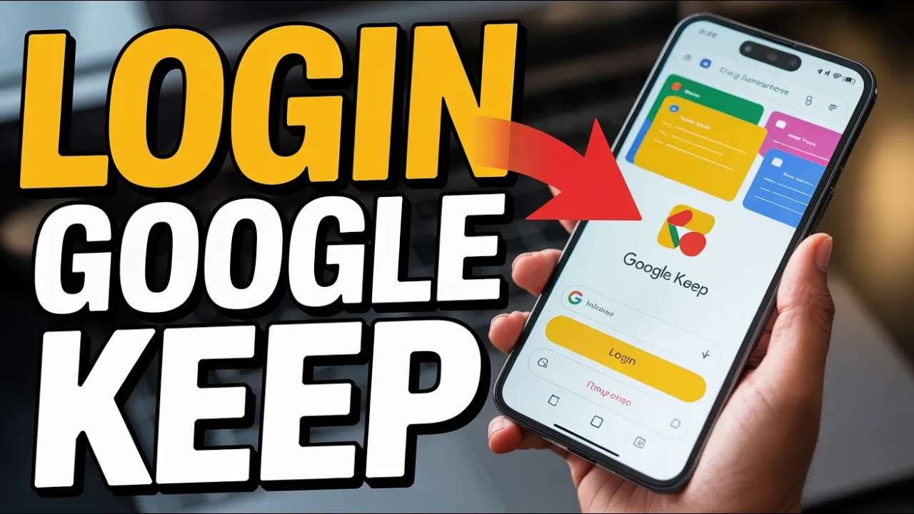 How to Login to Google Keep – Manage Notes and Reminders - YouTube