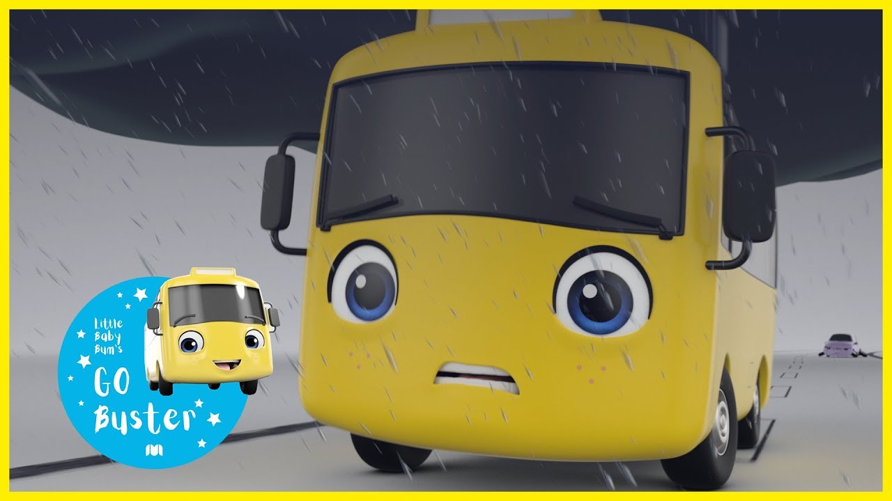 Buster and the Storm | Go Buster Official | Little Baby Bus | Nursery ...
