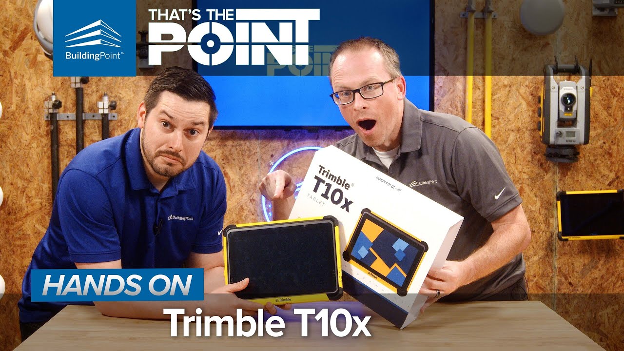 That's The Point - Hands On The Trimble T10x Tablet - YouTube