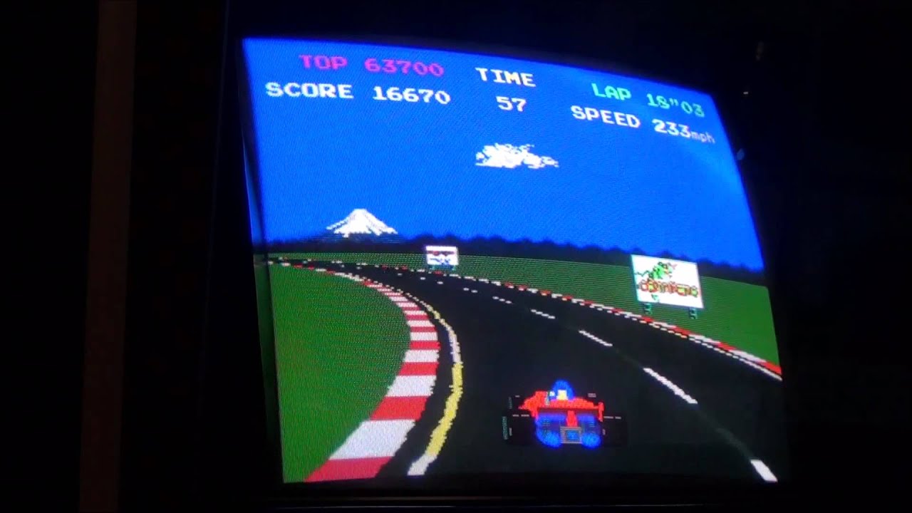 720 Zone: Atari Pole Position Arcade Gameplay - YouTube