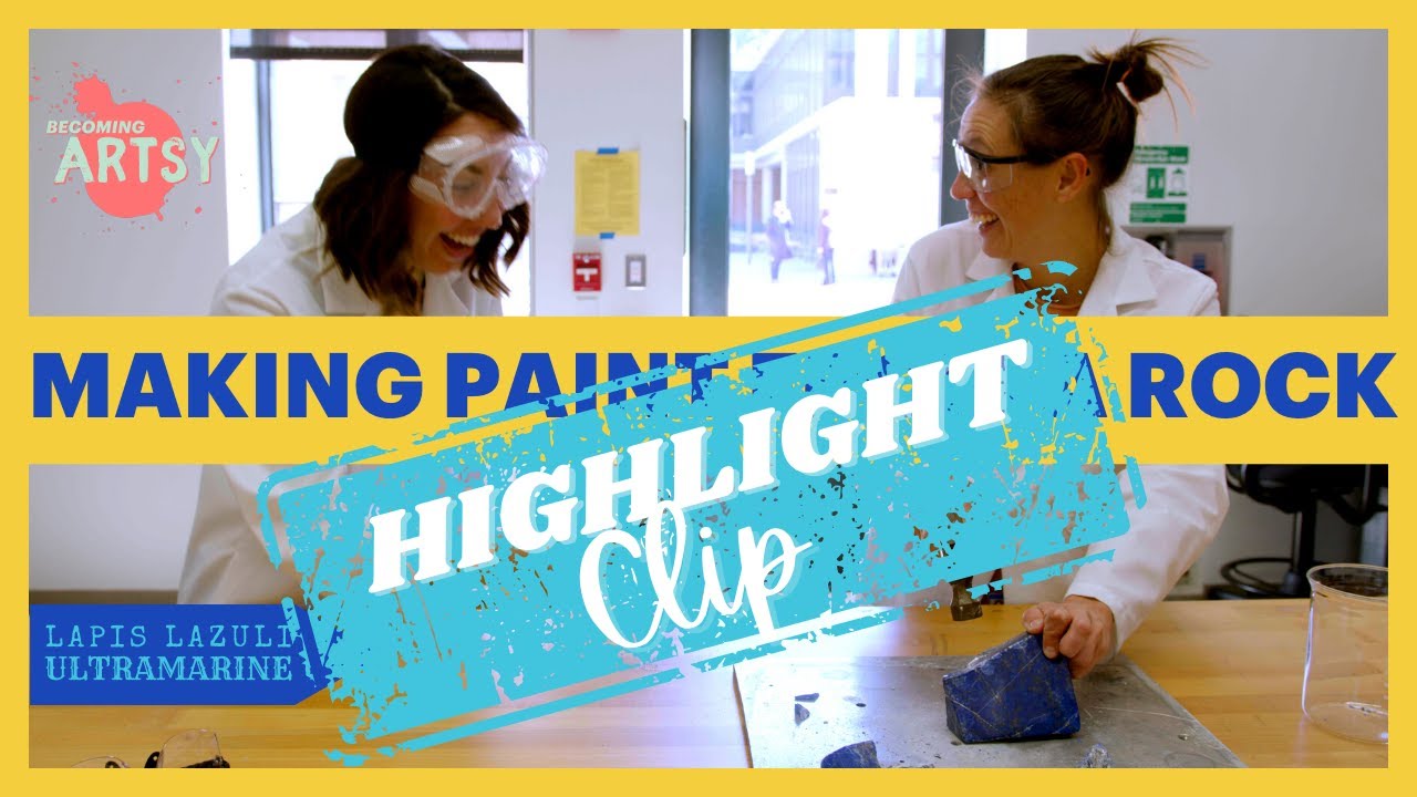 ONE MINUTE OF ROCK SMASHING! (Becoming Artsy Highlight Clip) - YouTube