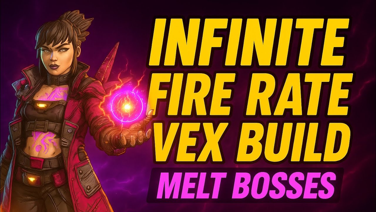 INFINITE FIRE RATE VEX BUILD | Melt Everything In Borderlands 4 - YouTube
