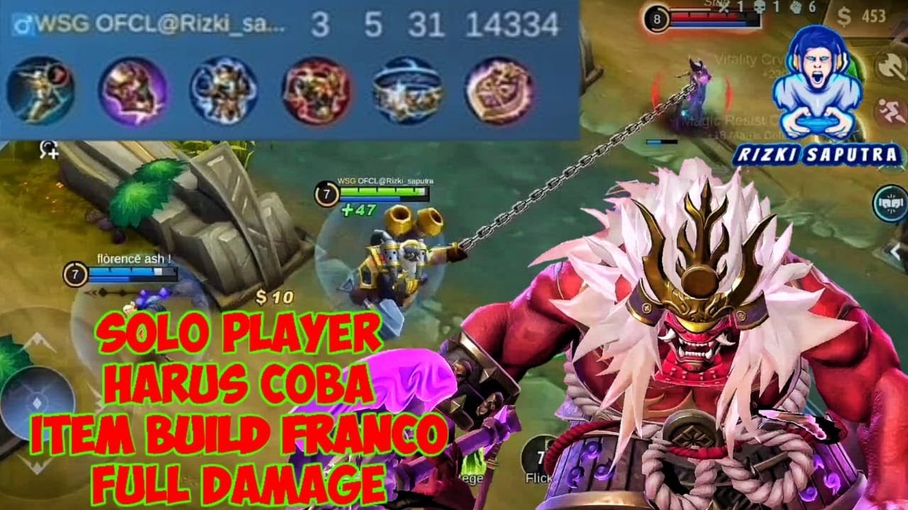 franco full damage item build franco 2023 - YouTube
