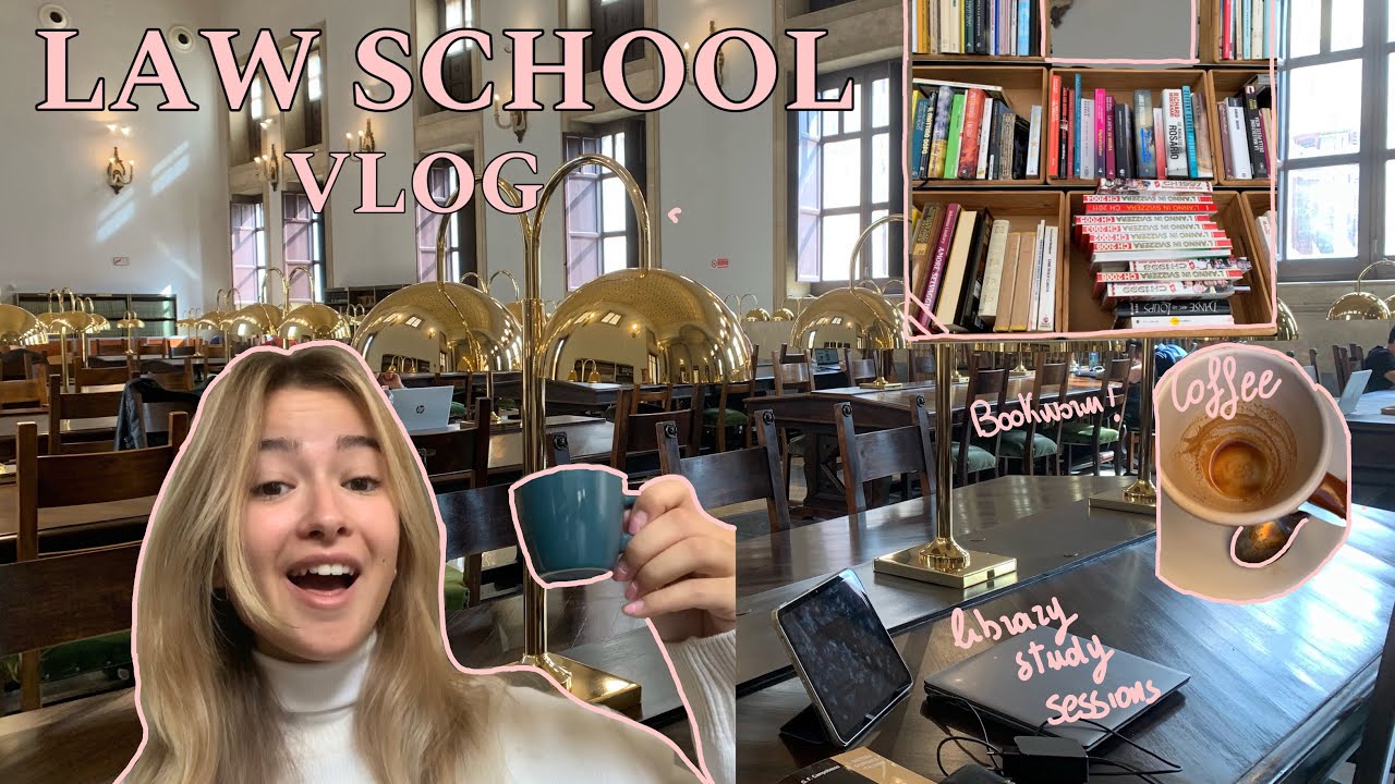 LAW SCHOOL VLOG| early mornings, library sessions, productive study ...