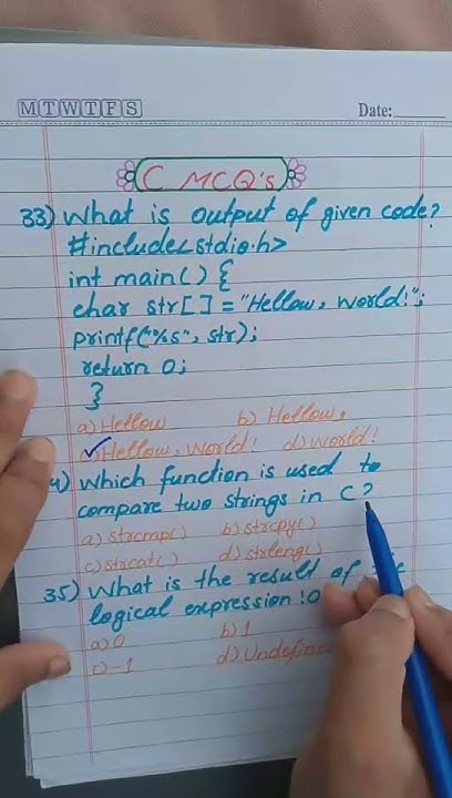 C Programming Mcq S Part13 Coderslife Programminglanguage Codinglover Youtube