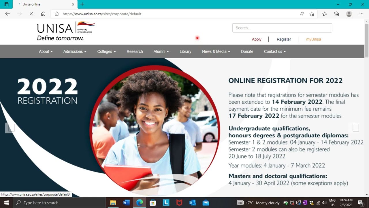 How to claim myUNISA and activate myLIFE email account - YouTube