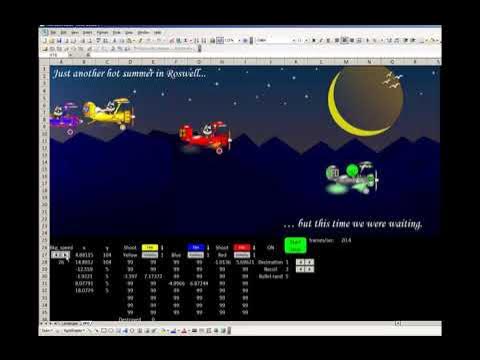 Insane Excel/VBA animation - YouTube