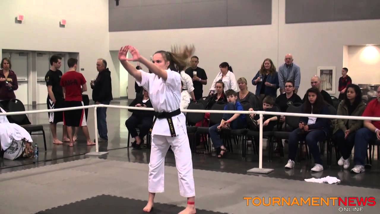 Mackensi Emory Traditional Forms at Compete Nationals 2014 - YouTube