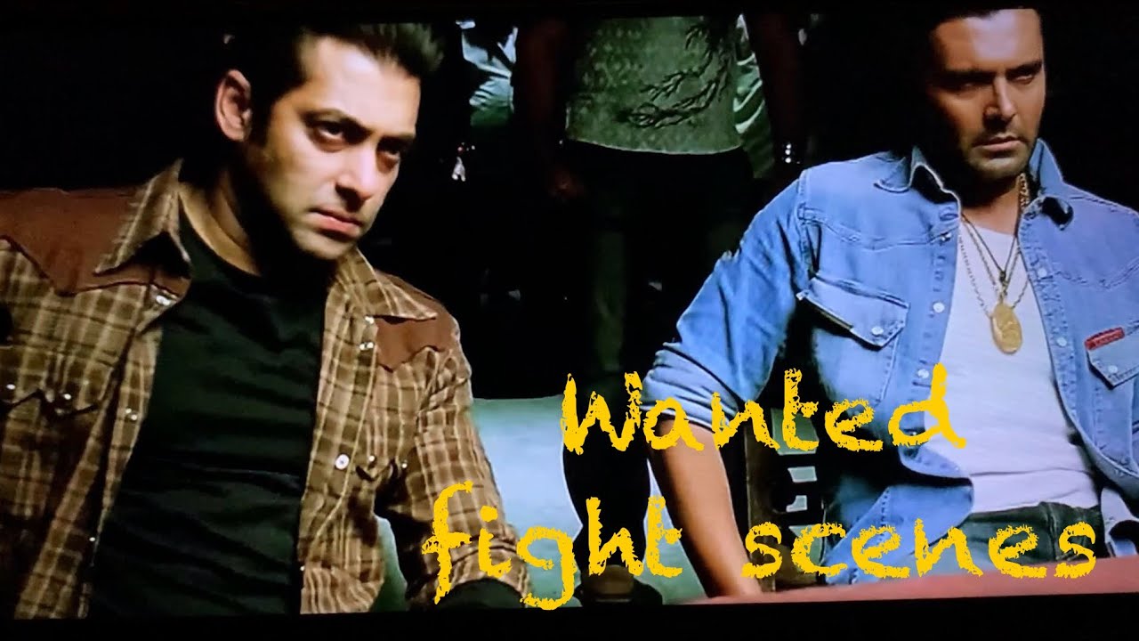 Wanted Movie | Golden And Dutta paole Meeting scenes| Salman khan ...