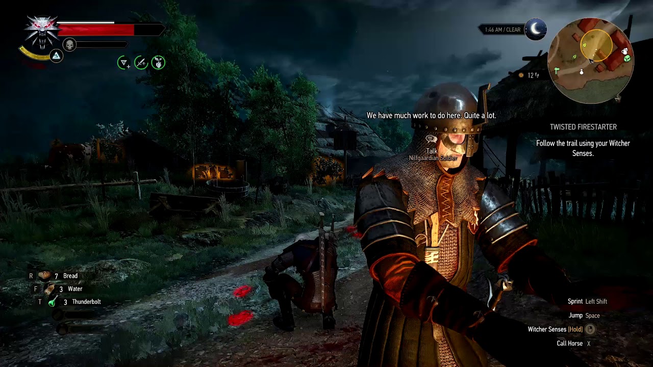 Witcher 3 - Twisted Firestarter Quest - YouTube