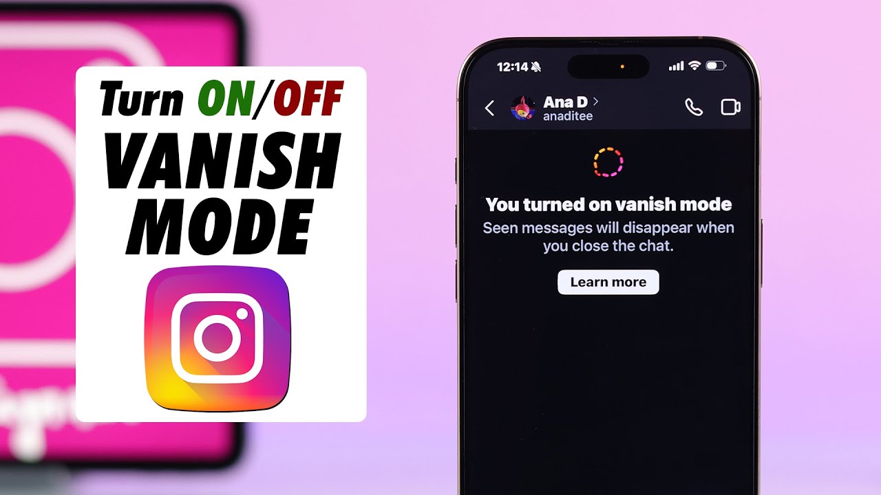 Vanish Mode on Instagram: How to Turn On/Off in iPhone or Android ...