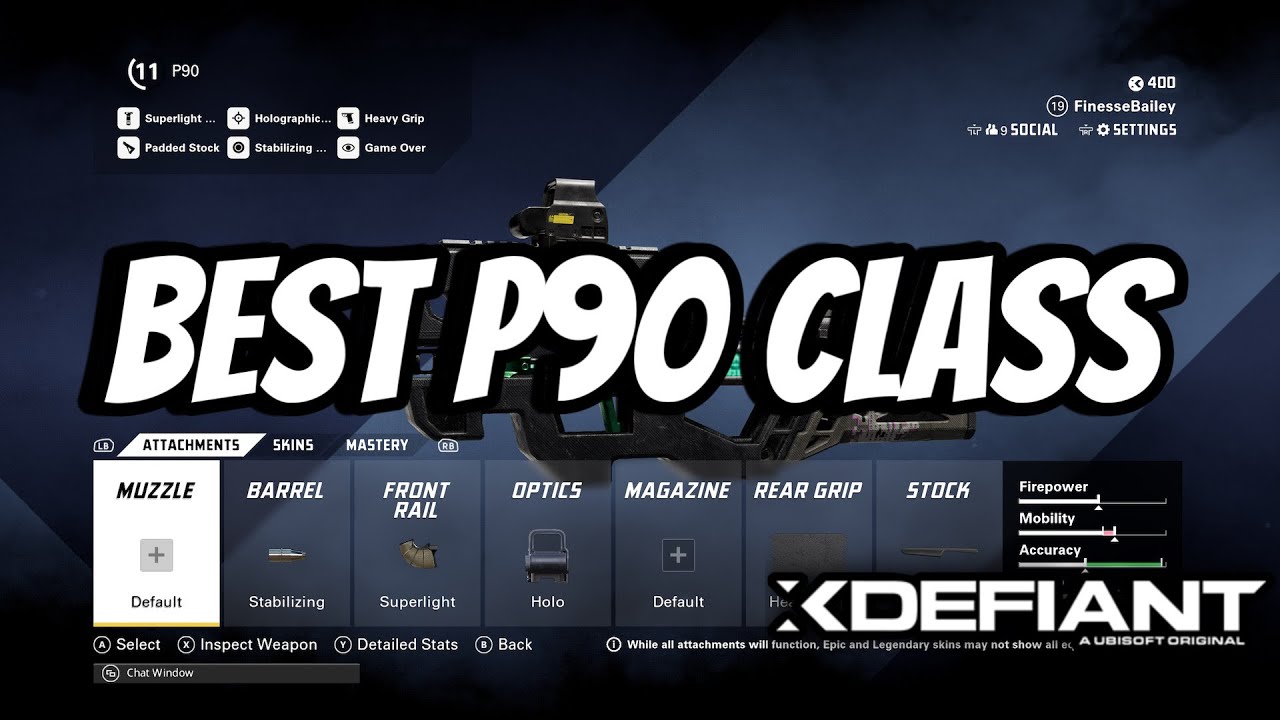 THE BEST P90 CLASS SET UP IN XDEFIANT (XDEFIANT GAMEPLAY) #xdefiantgame ...