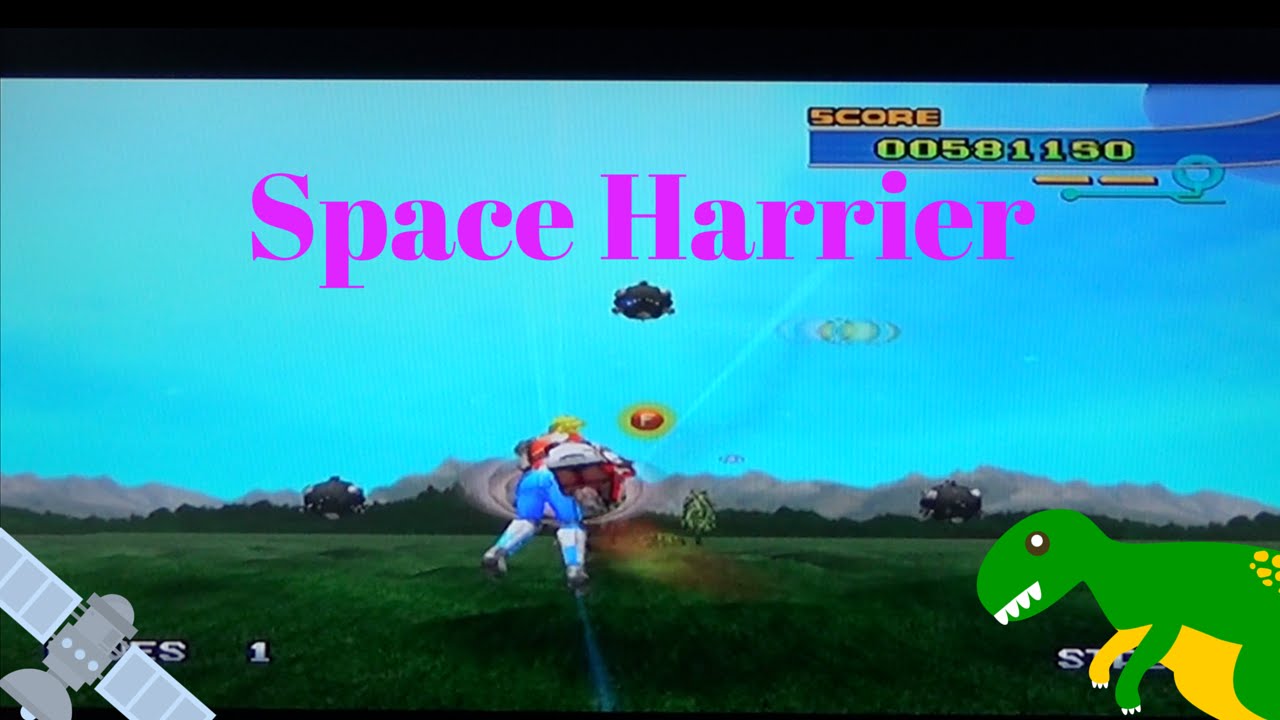 Space Harrier - Sega Classics Collection (Playstation 2) - YouTube