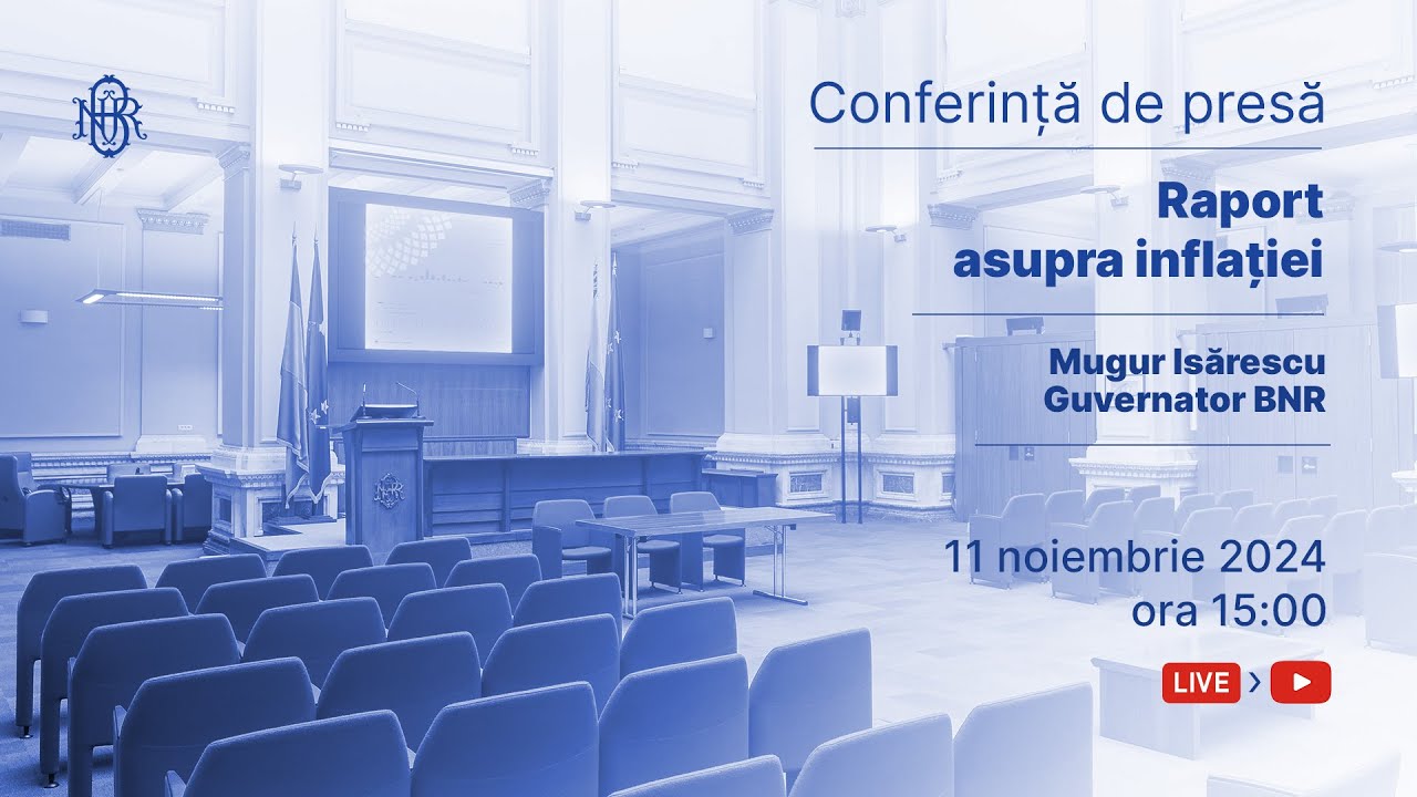 Conferință de presă: Raport trimestrial asupra inflației, noiembrie ...