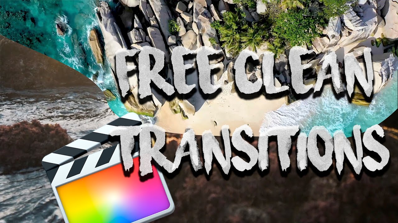 10 Transiciones GRATIS Clean Transitions | Final Cut Pro X - 4k - YouTube