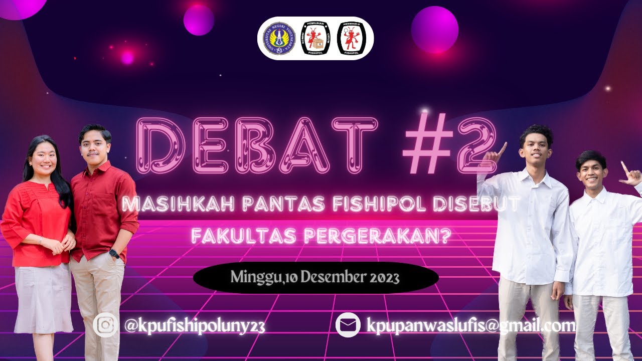 DEBAT #2 CALON KETUA DAN WAKIL KETUA BEM FISHIPOL UNY - YouTube