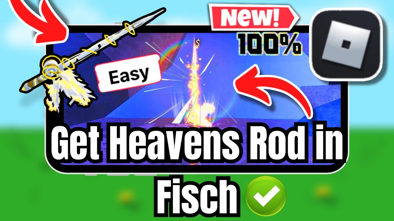 How to get Heavens Rod in Fisch on Roblox (Best Method) - YouTube