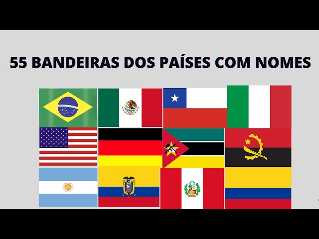 Bandeiras Com Nomes
