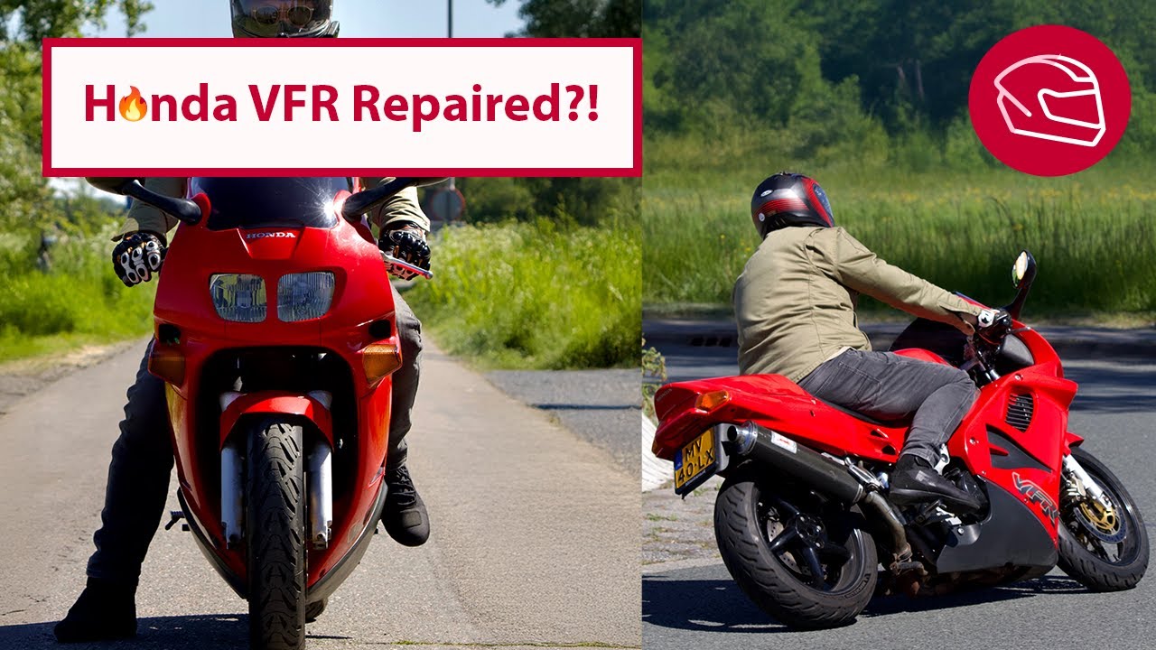 Honda VFR 750 back in action! - YouTube