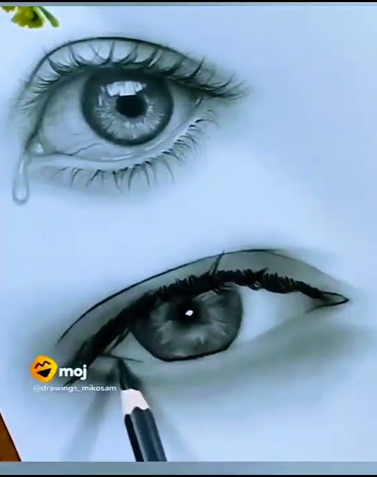 how to draw I Drawing आँखों ki drawing pencil sketch drawing ##trending ...