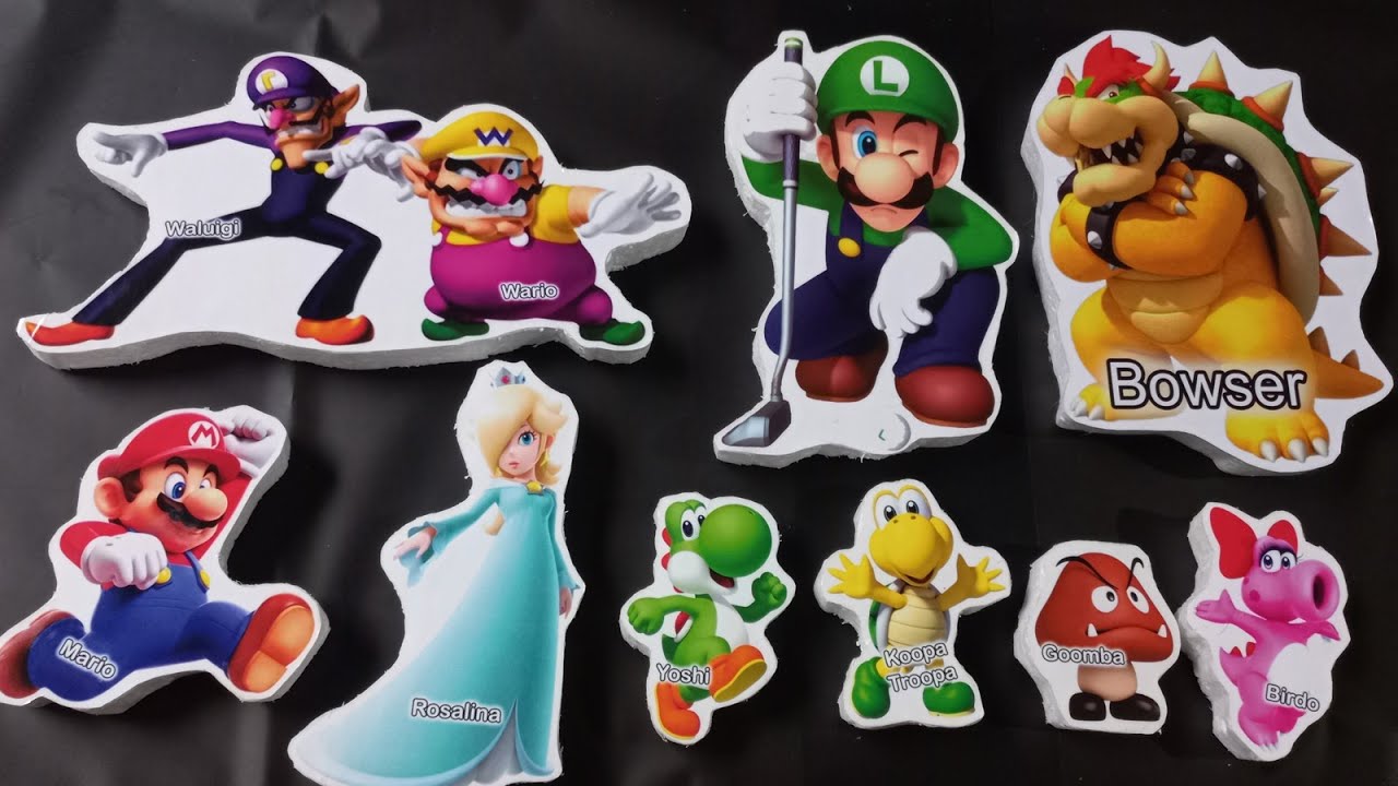 #226 Box Full of Mario Bros v Bowser Luigi Yoshi Falling asleep with ...