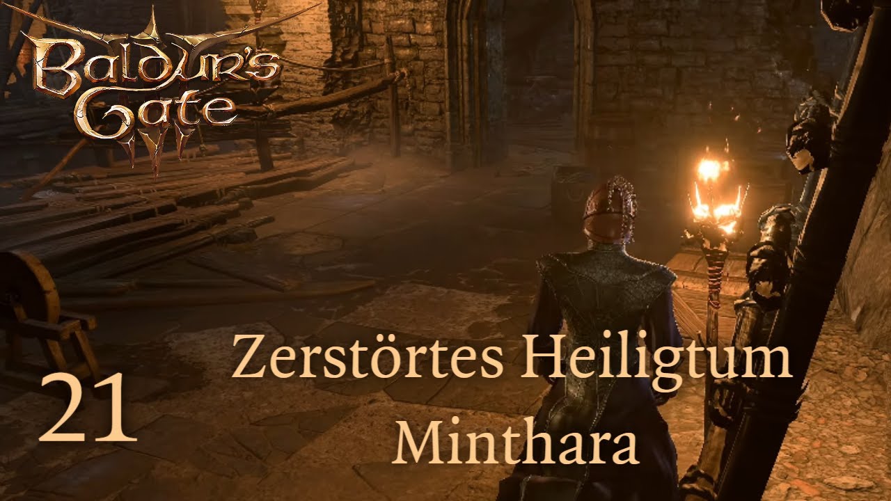 BALDURS GATE 3 • Zerstörtes Heiligtum - Minthara [21] [PC / 4K ...