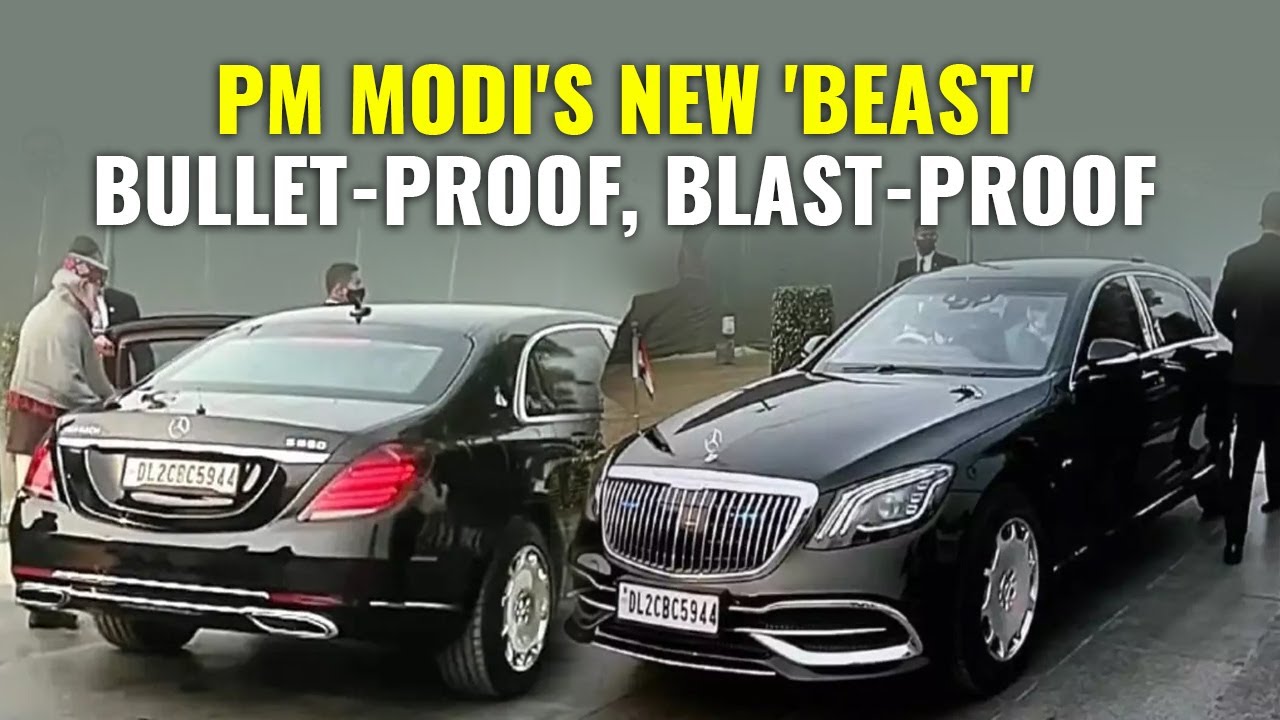 PM Modi's New Beast | Mercedes Maybach S650 Guard | Know Its Amazing ...