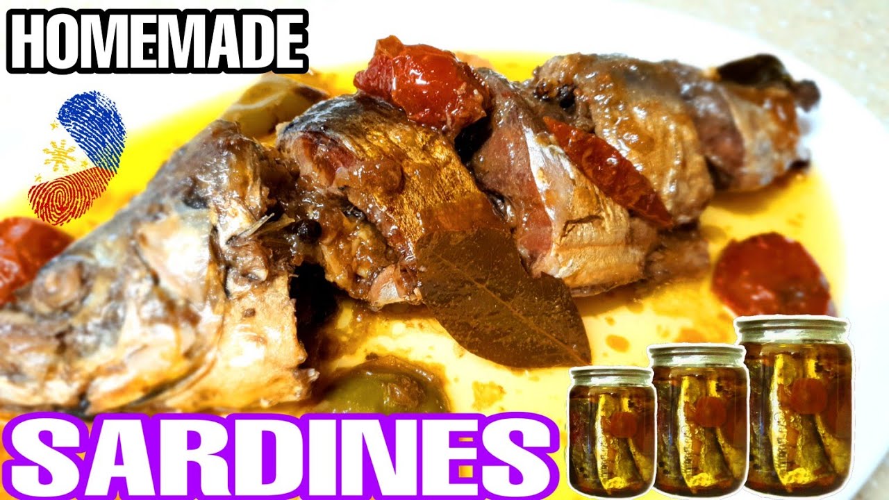 Homemade Sardines No Preservatives | Filipino Style Sardines | Paano ...