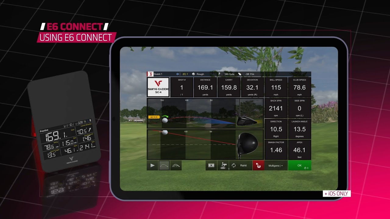 How to Use E6 Connect with The SC4 Golf Simulator and Launch Monitor ...
