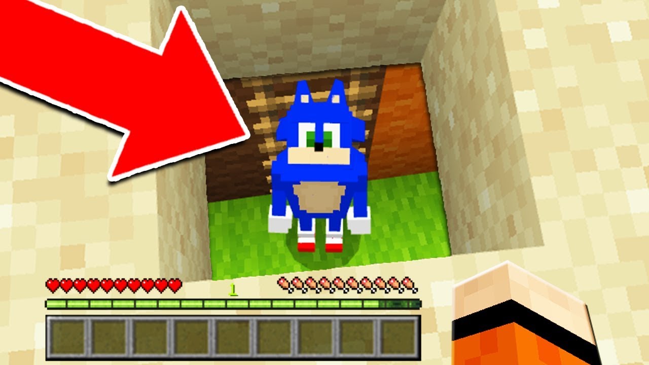 WE FOUND SONIC’S SECRET BASE in Minecraft Pocket Edition! - YouTube