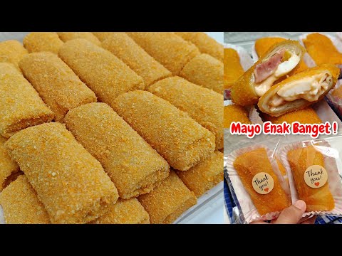 RESEP ISIAN RISOL MAYO TERENAK HASIL BANYAK TIPS MENGGORENG AGAR TIDAK BOCOR COCOK UNTUK JUALAN