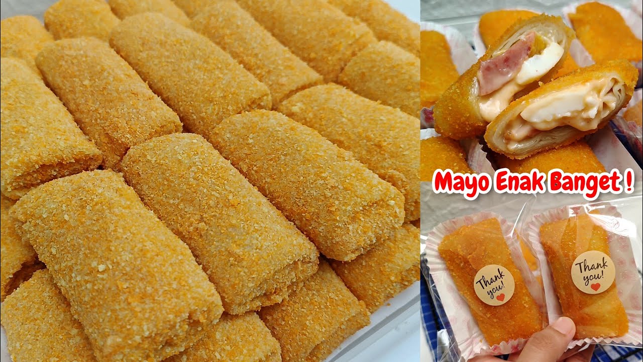 RESEP ISIAN RISOL MAYO TERENAK HASIL BANYAK TIPS MENGGORENG AGAR TIDAK ...
