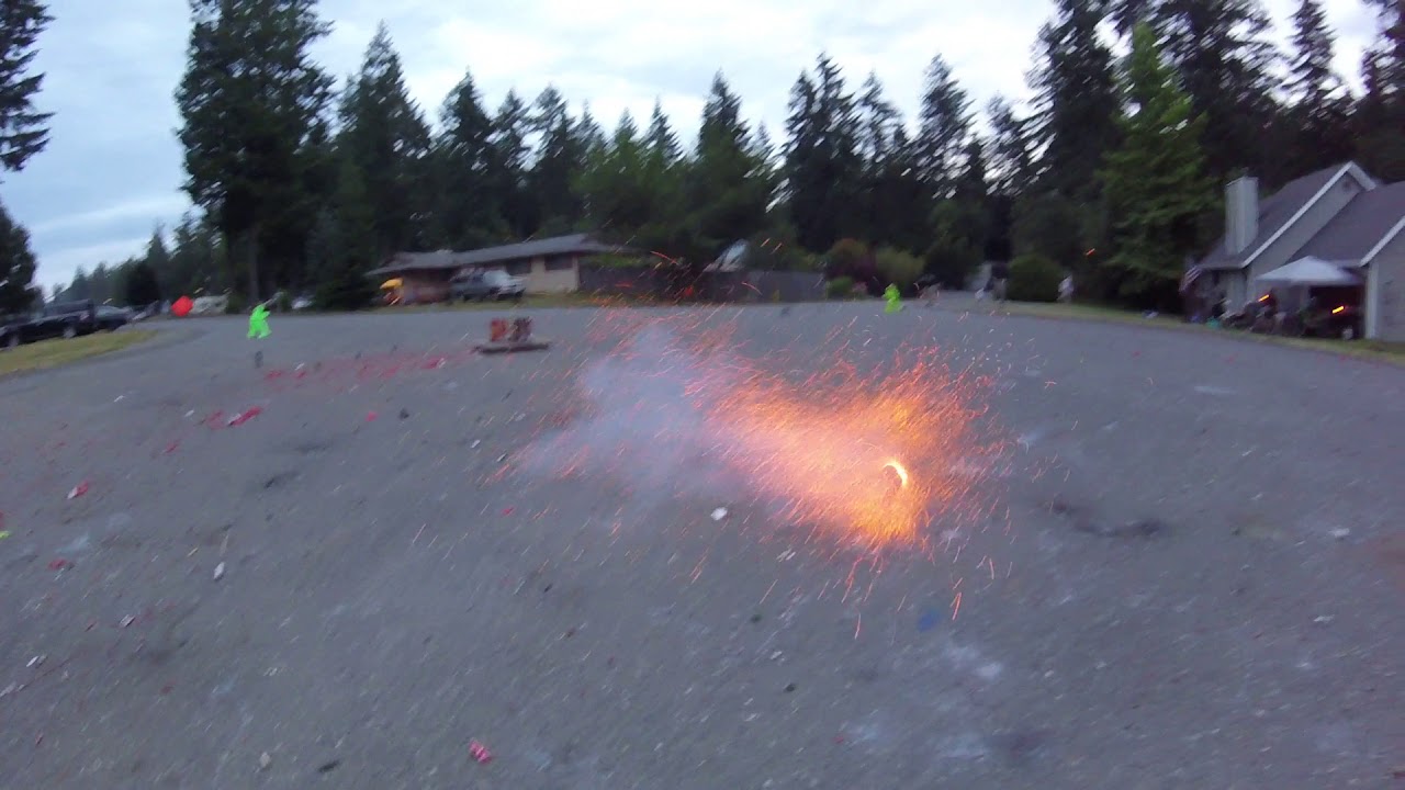 4th of July 2018, firework fail. - YouTube