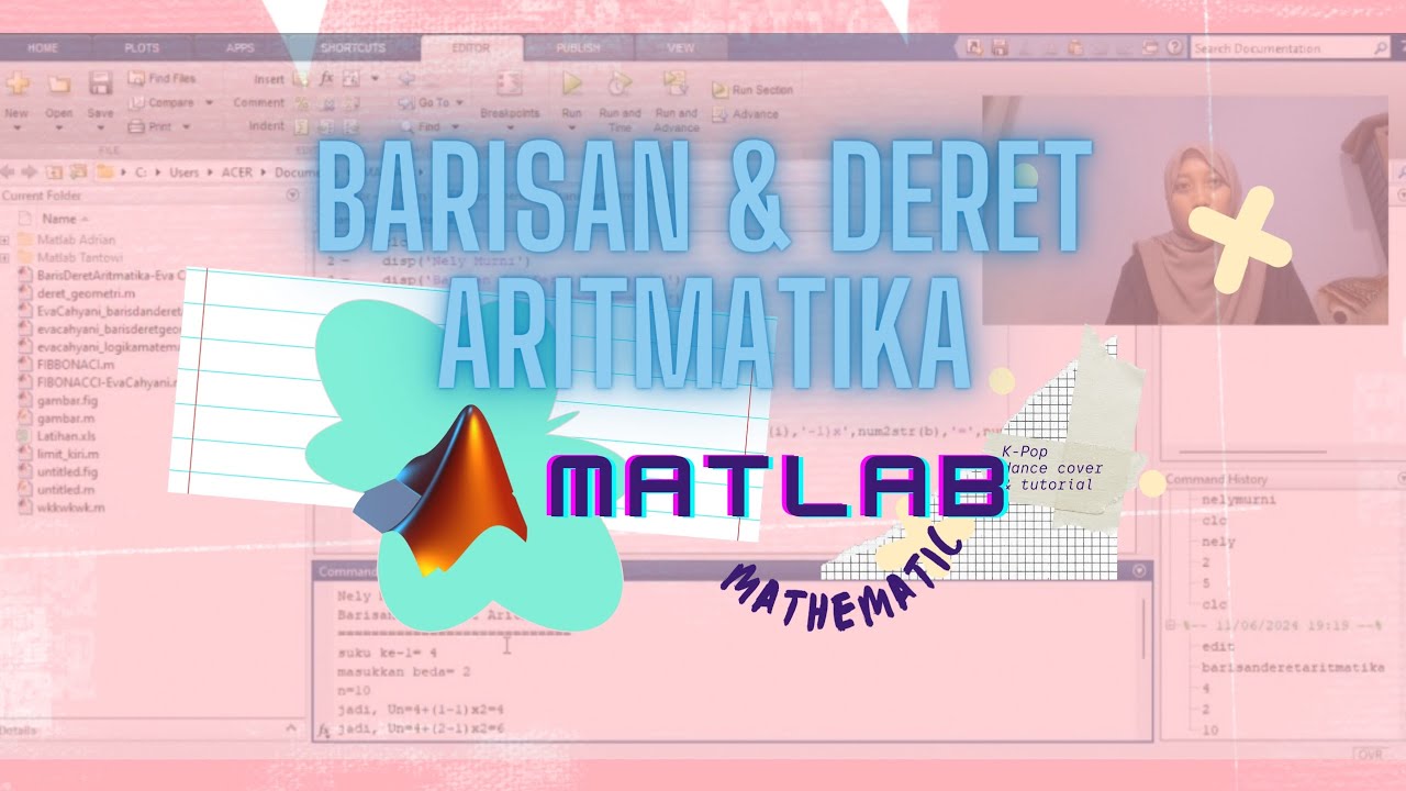 PROGRAM MENENTUKAN BARISAN DAN DERET ARITMATIKA PADA MATLAB (KOMPUTASI ...