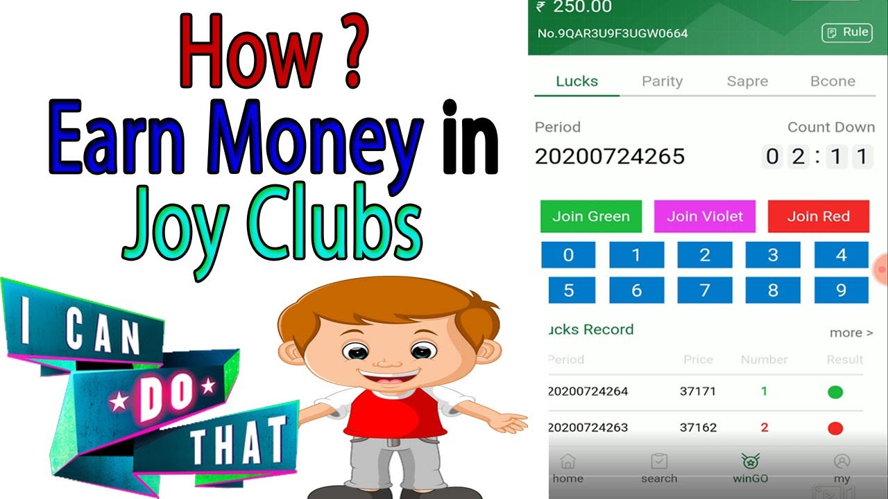 How earn money in joy clubs | How Make Money Online | best online ...