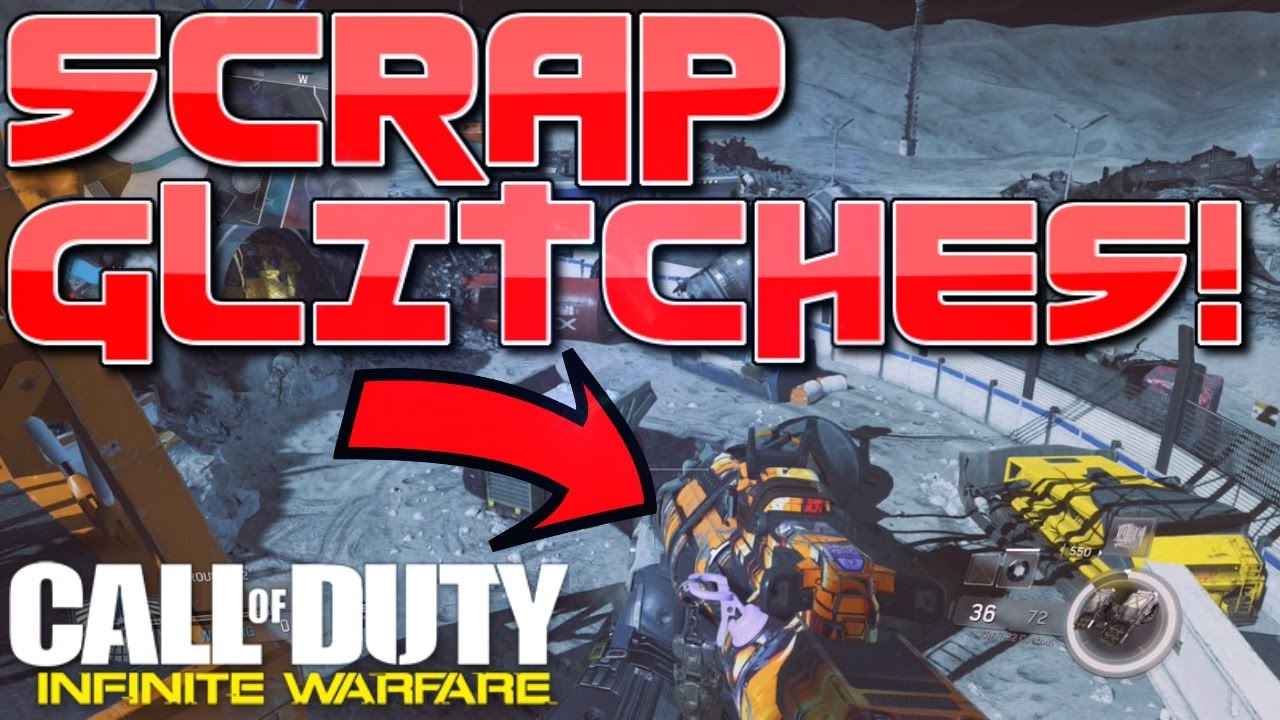 *TOP OF MAP* All Glitches on SCRAP! (COD IW Infinite Warfare Continuum ...