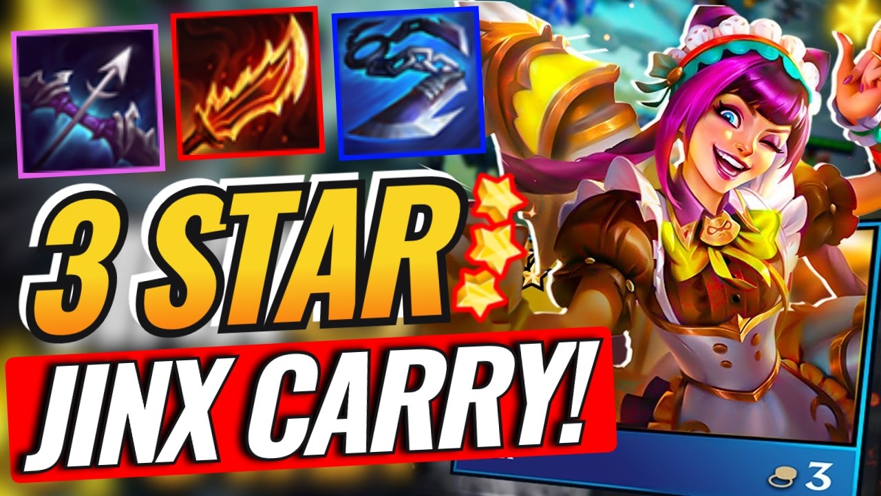 S12 CRAZY 3 STAR JINX AND BARD CARRY ft. 6 Sugarcraft! | TFT Set 12 ...